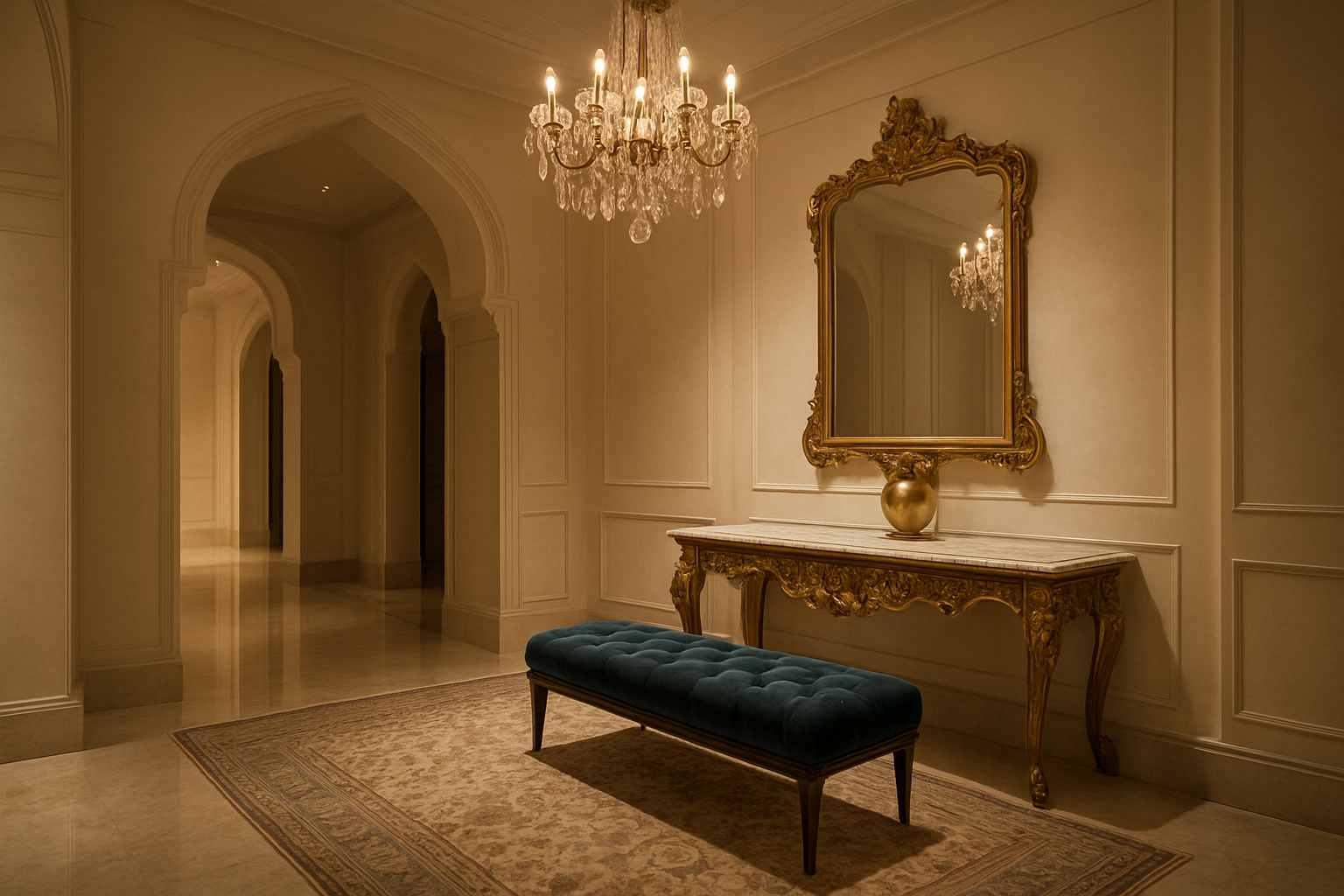 Luxury foyer furniture Dubai - Eve Designs & Interiors