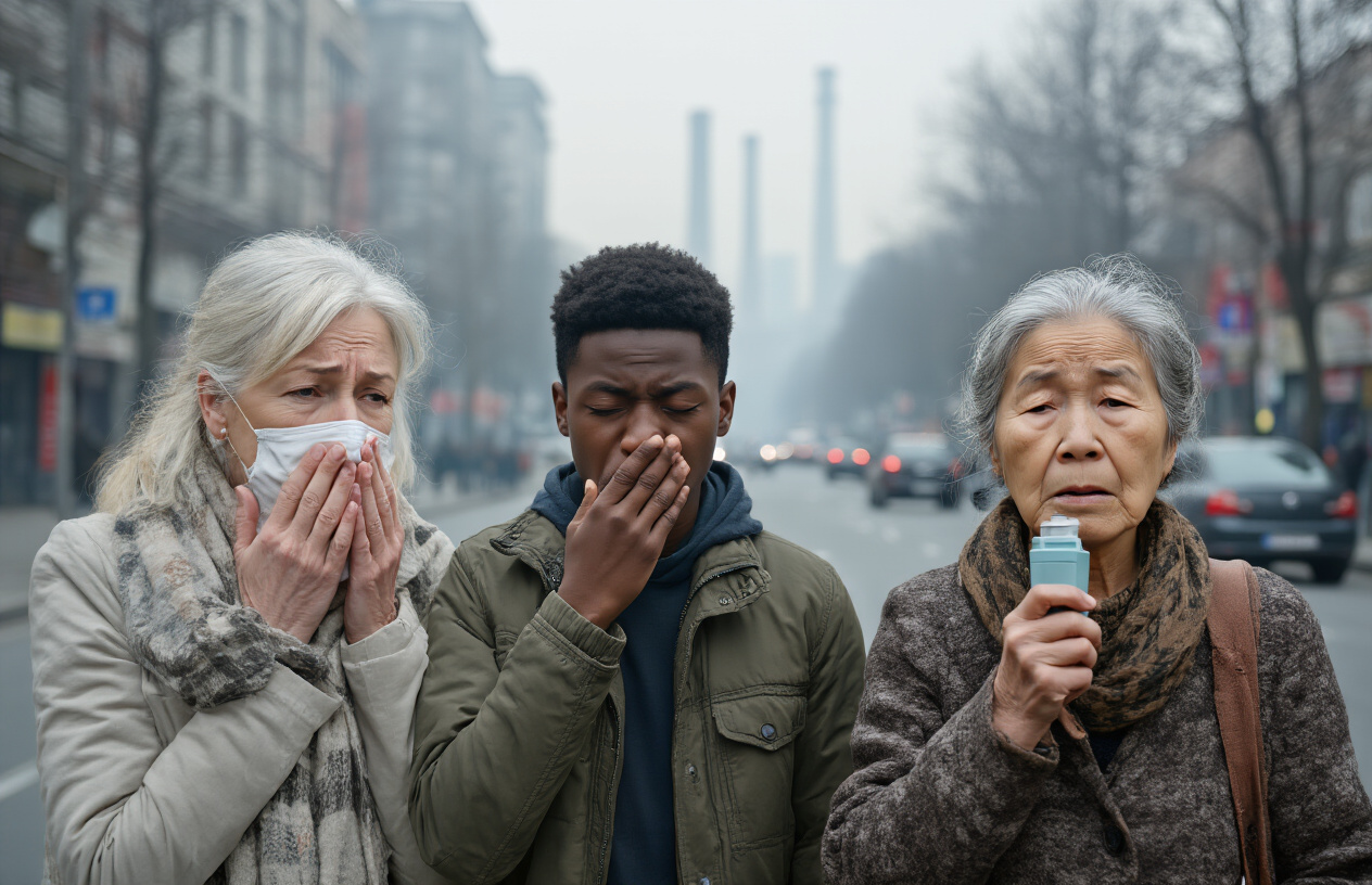 Air Pollution Health Effects and Risks for Humans